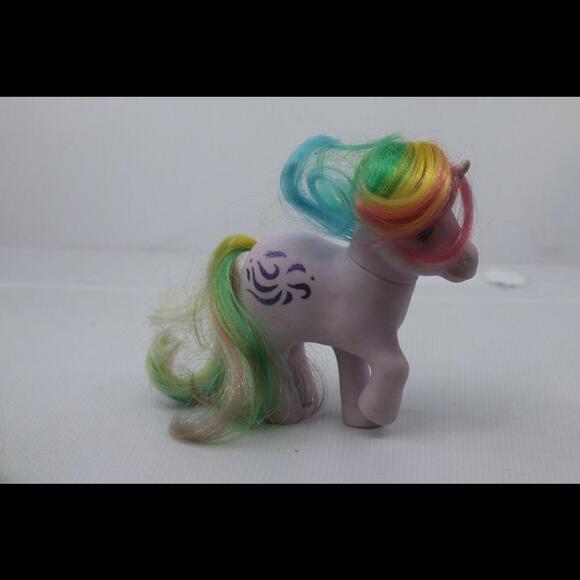 Toys | My Little Pony Vintage Rainbow Unicorn Windy 3 Glittery Symbols ...